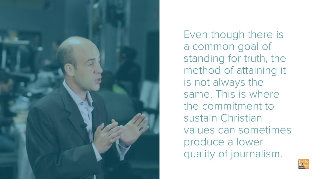The Challenge of a Christian Journalist - YouTube