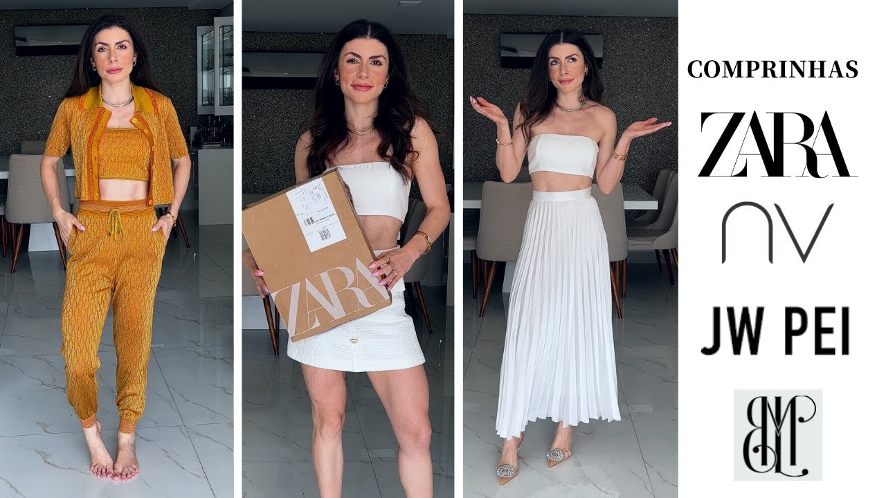 Compras na ZARA • NV • DAFITI e mais !!!! 🥰 - YouTube
