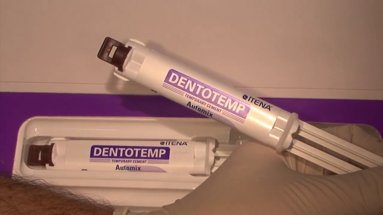 Itena Dentotemp - Long term temporary cement - YouTube