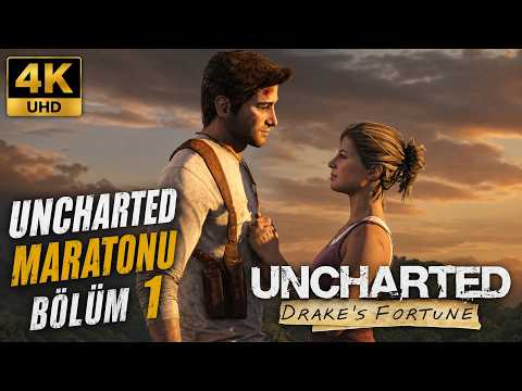 [4K] NATHAN DRAKE GERİ DÖNDÜ! | UNCHARTED DRAKE'S FORTUNE TÜRKÇE DUBLAJ | UNCHARTED MARATONU BÖLÜM 1