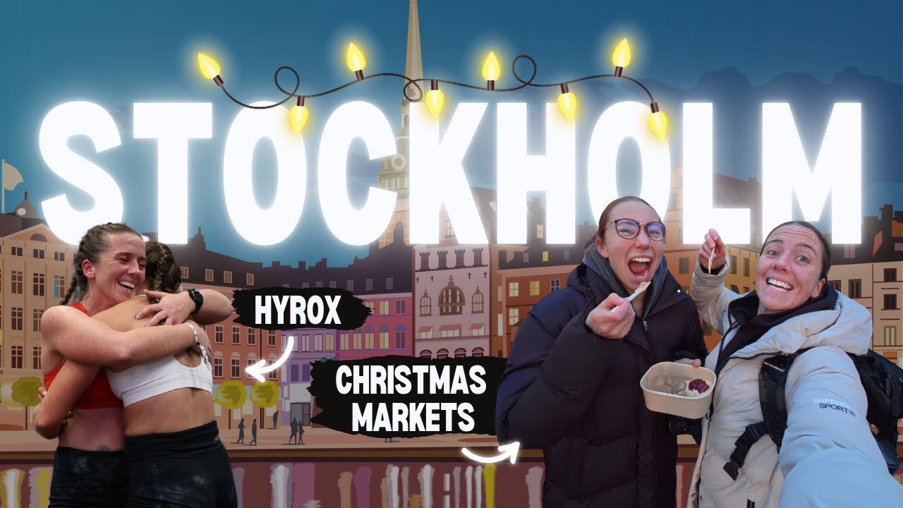 HYROX in Sweden | Exploring Stockholm's Christmas Markets - YouTube