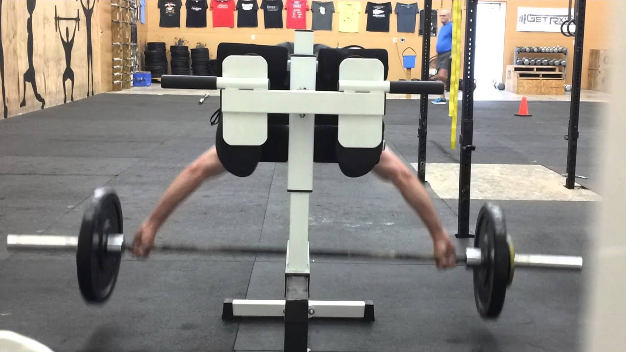 Snatch Grip GHD Back Extension - YouTube