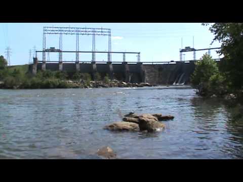 Fort Mill Dam, Catawba River. - YouTube