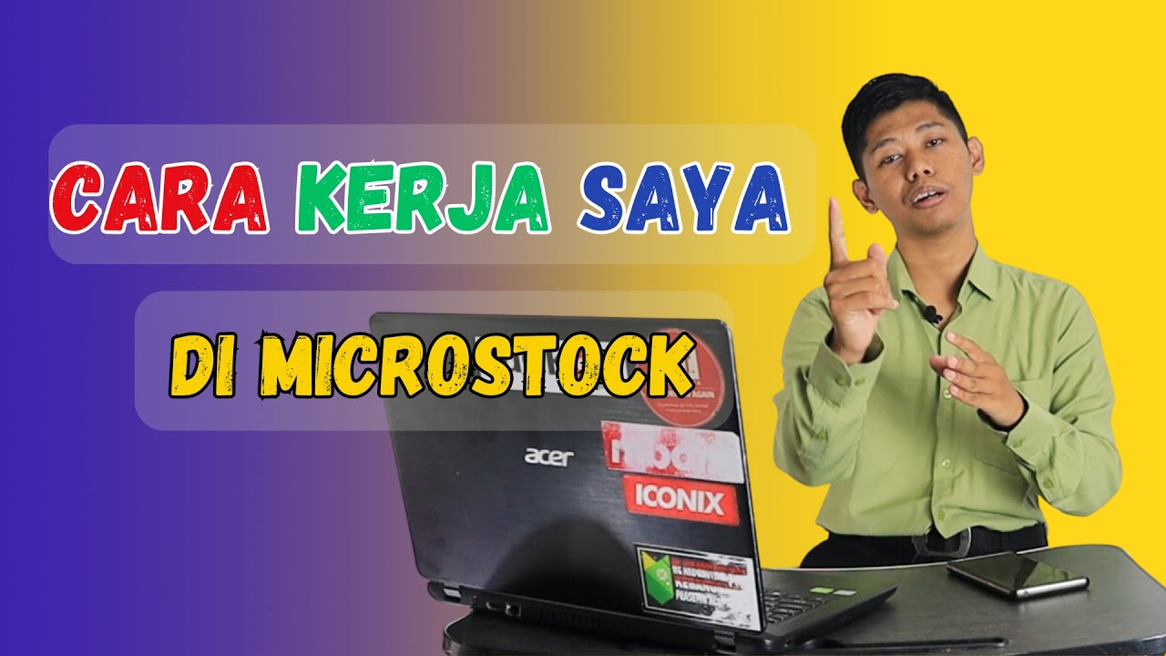 WORKFLOW MEMBANGUN PORTOFOLIO MICROSTOCK - YouTube