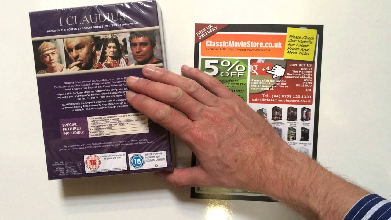 I Claudius DVD box set review - YouTube