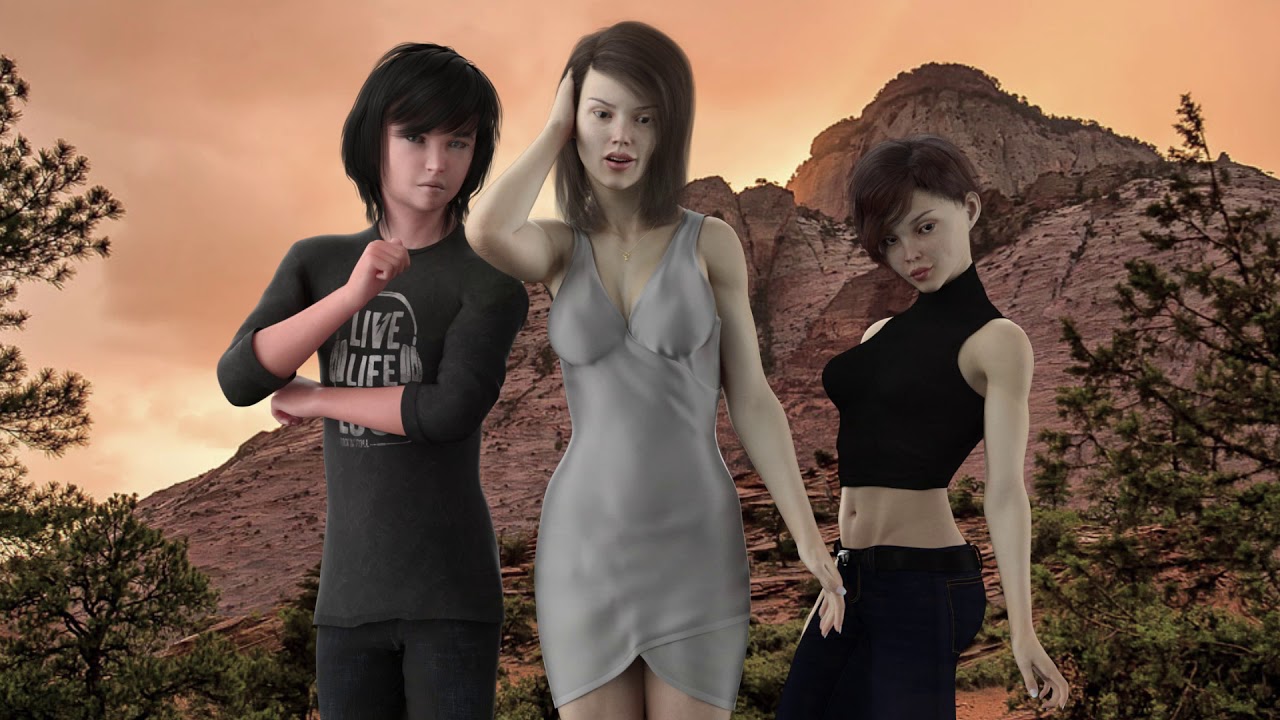 [Daz Studio] Simple animated prologue for a Game - YouTube