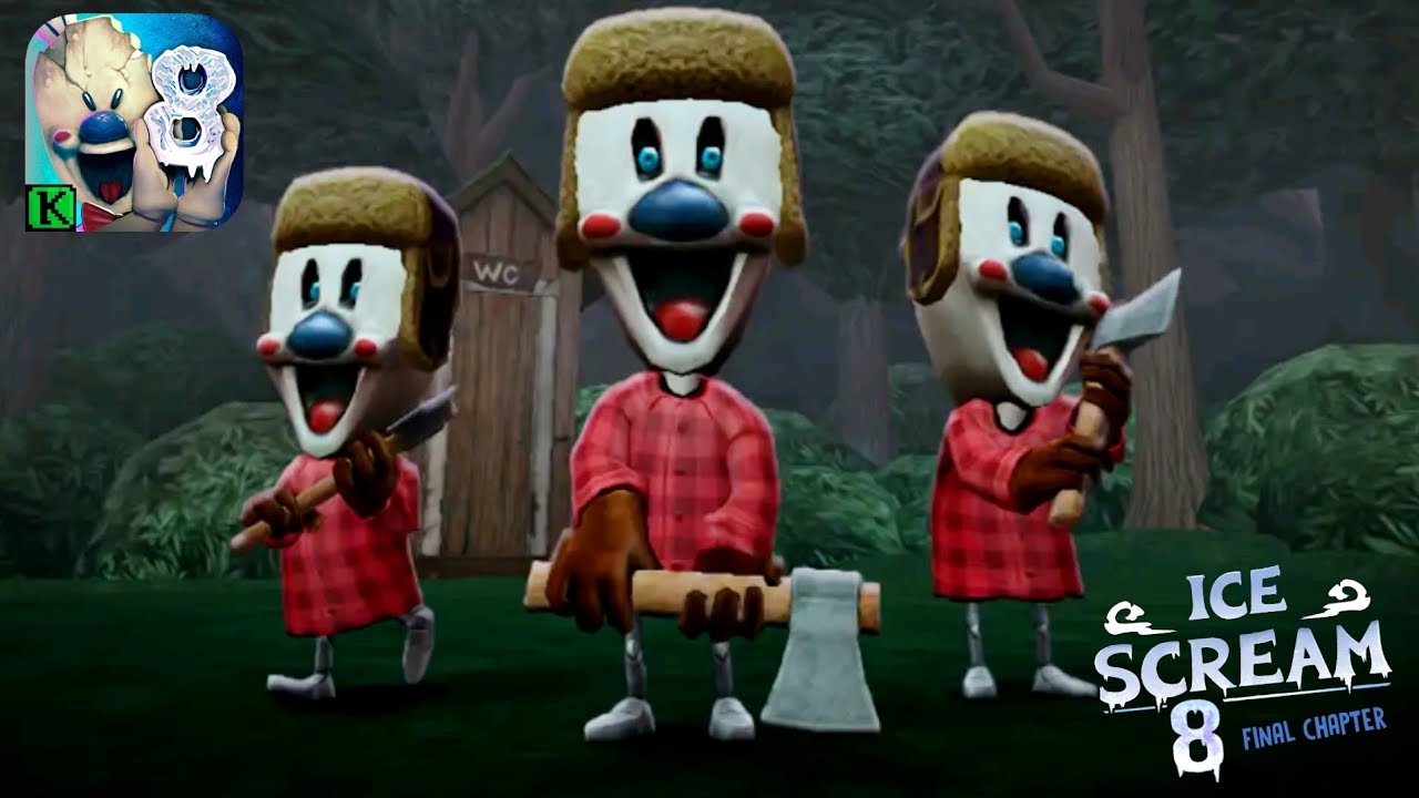 NOVOS MINIRODS LENHADORES NO ICE SCREAM 8!!! OFICIAL NO PRÉ-REGISTRO DE ...