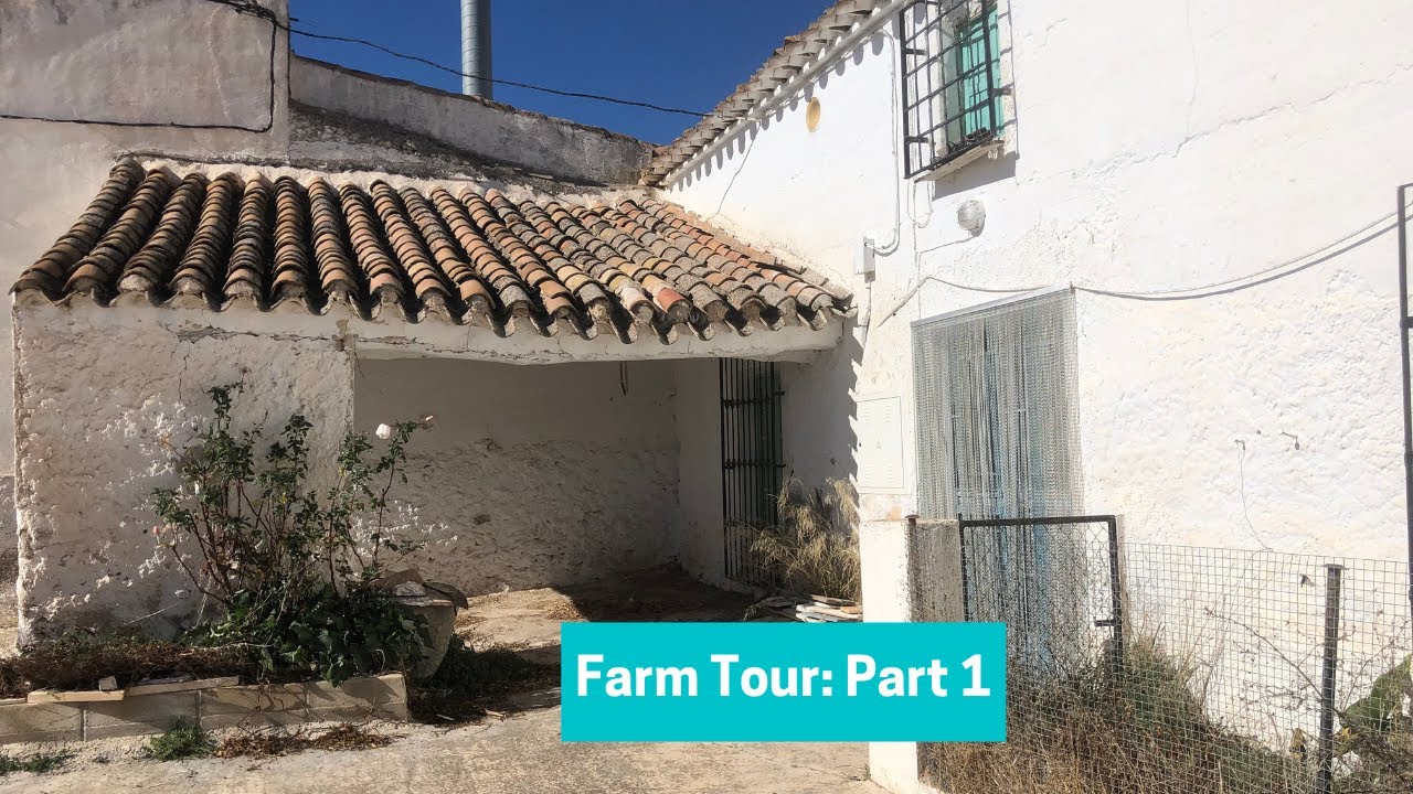 2. Tour of our Spanish farm part 1 - abandoned for 10 years discover ...