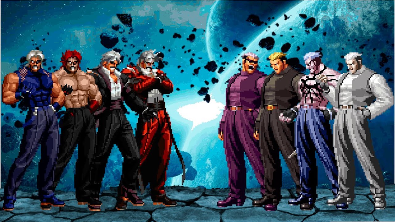 [KOF Mugen] Rugal Team vs Yamazaki Team - YouTube