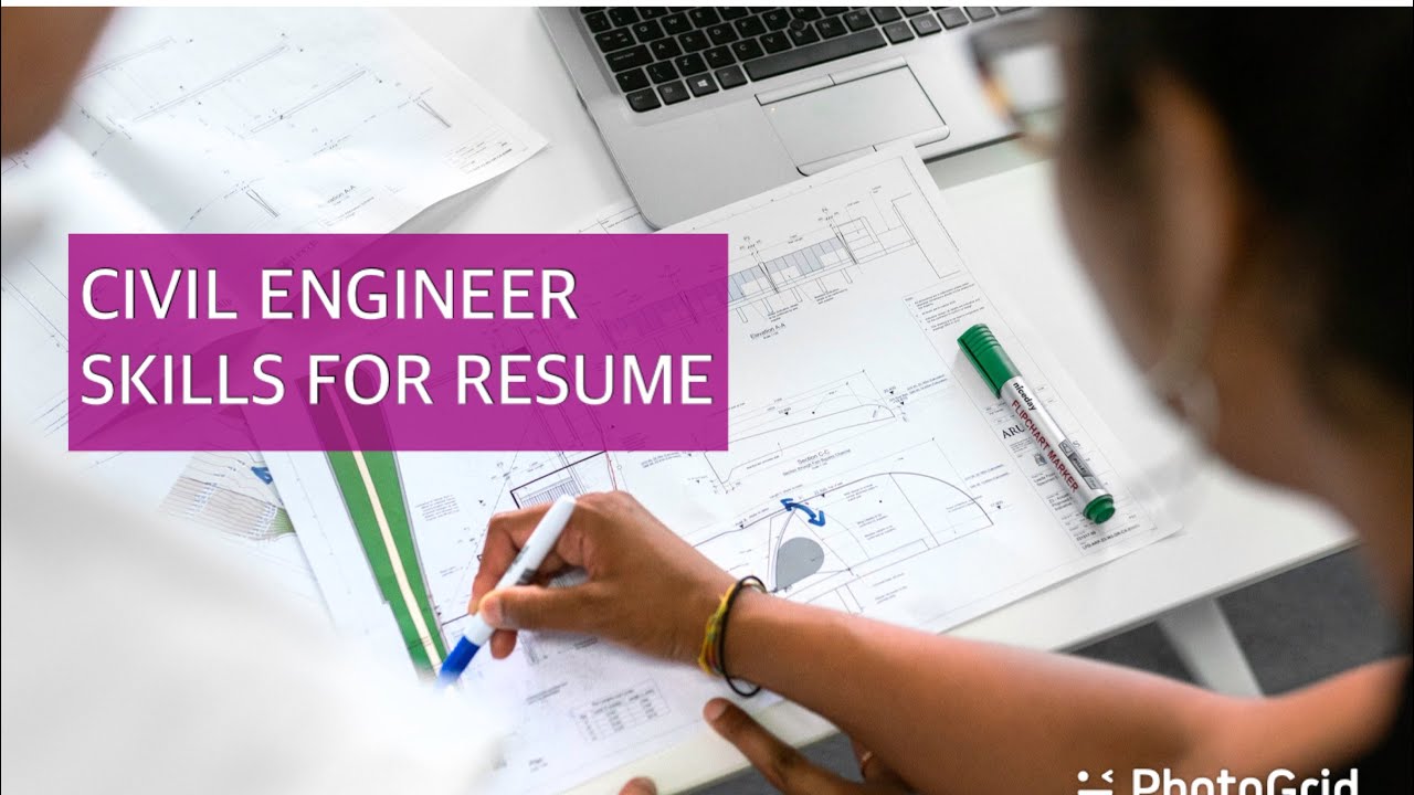 CIVIL ENGINEERING SKILLS FOR RESUME || Civil engineering basic ...