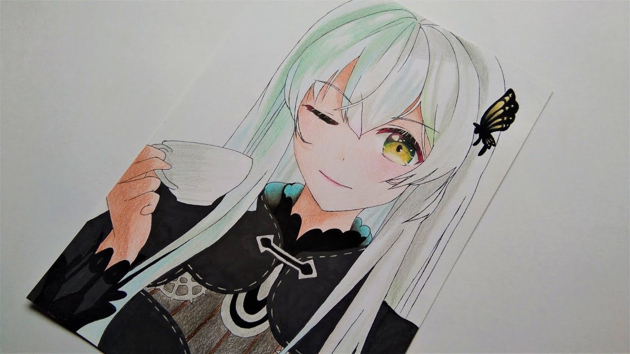 Drawing Echidna [Re:Zero] Satella - YouTube