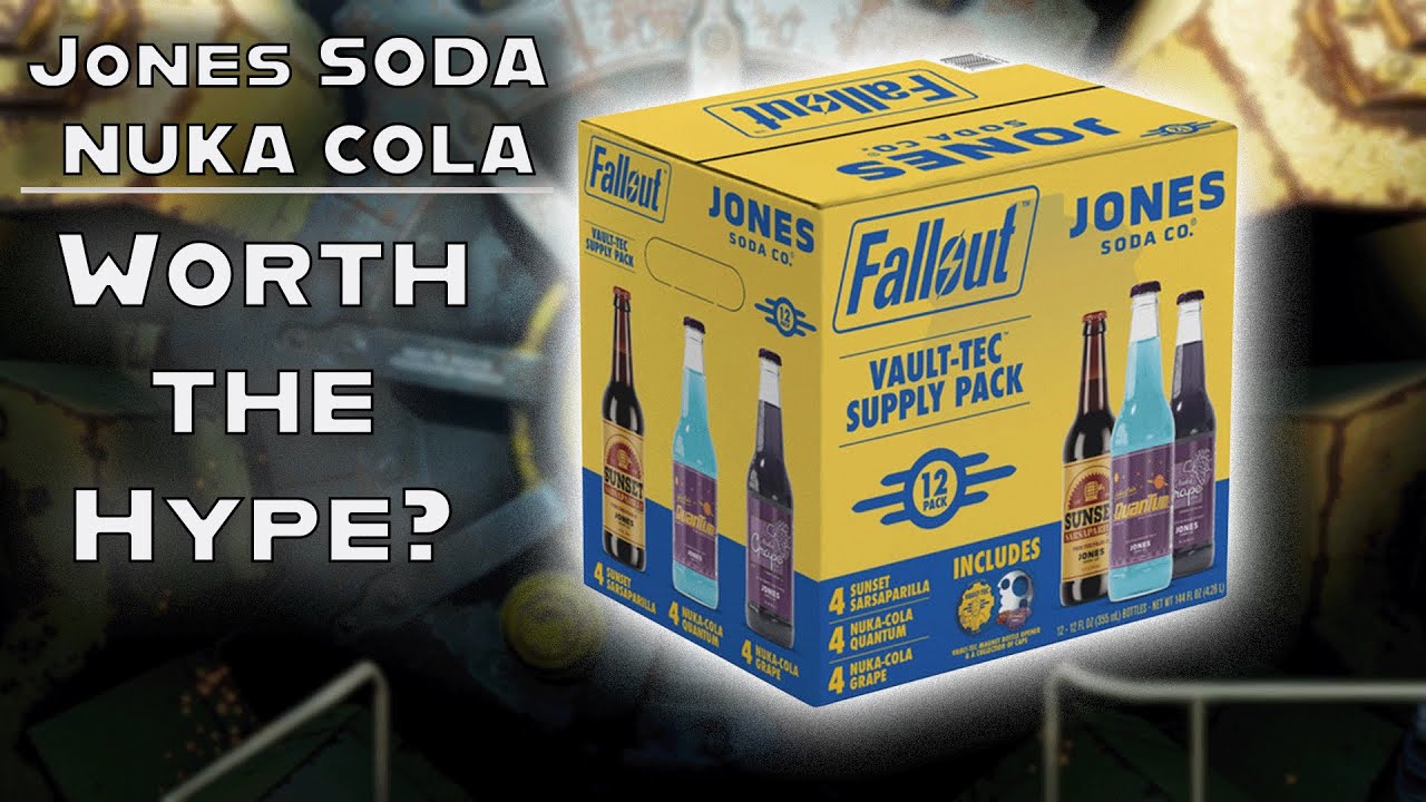 DRINKING Nuka Cola IRL - Jag Reviews - YouTube