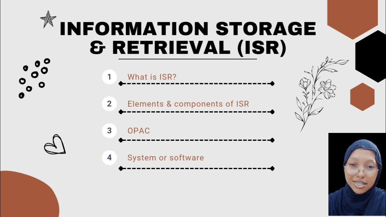 IMC151 | ORGANIZATION OF INFORMATION & ISR STRATEGIES FOR EASY ACCESS ...