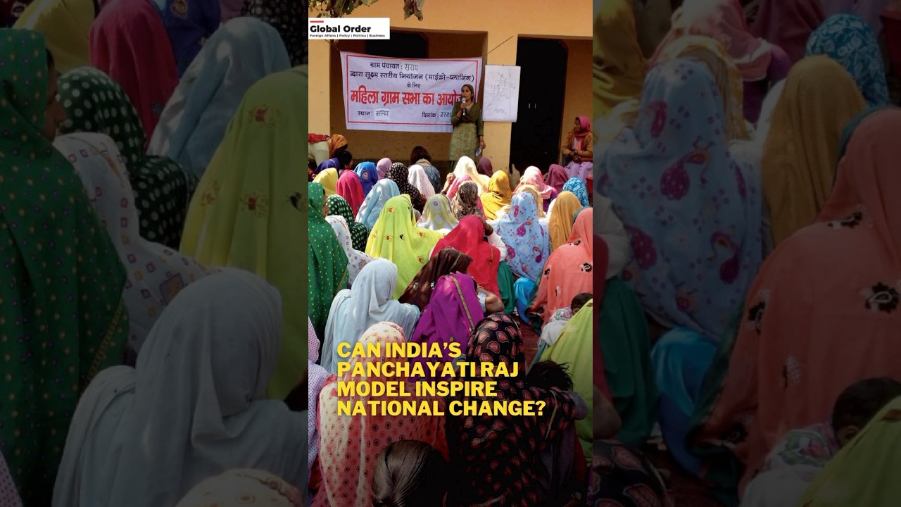 Can India’s Panchayati Raj model inspire national change? #women #rural ...