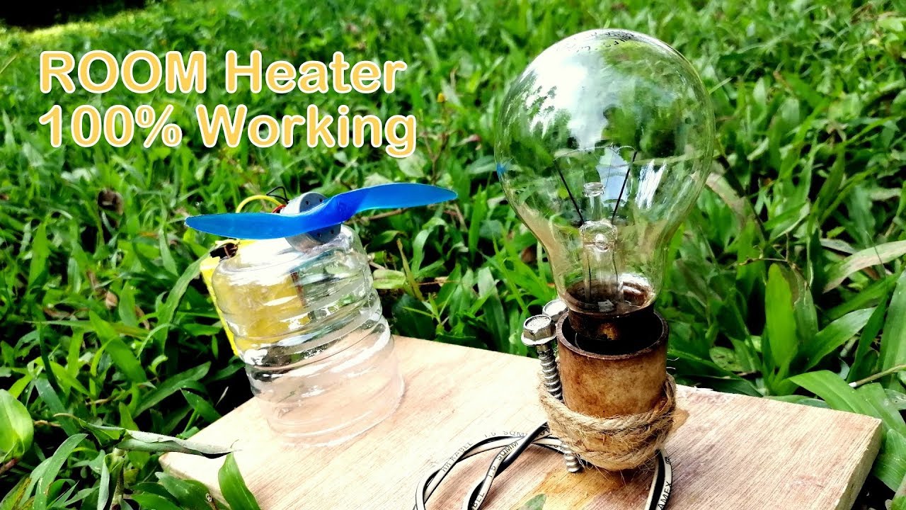How To Make Room Heater at Home | New Science Project Idea - YouTube