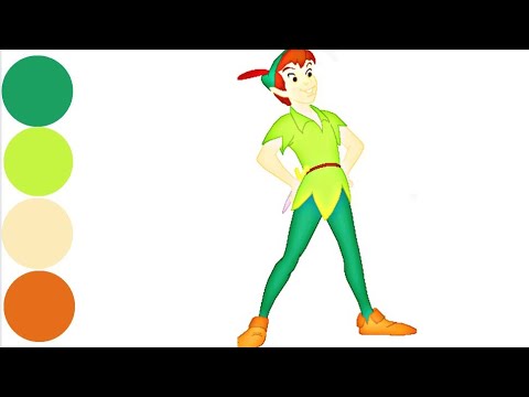 HOW TO DRAW PETER PAN CHARACTER| petter pan easy drawing|Areesha's Arts ...