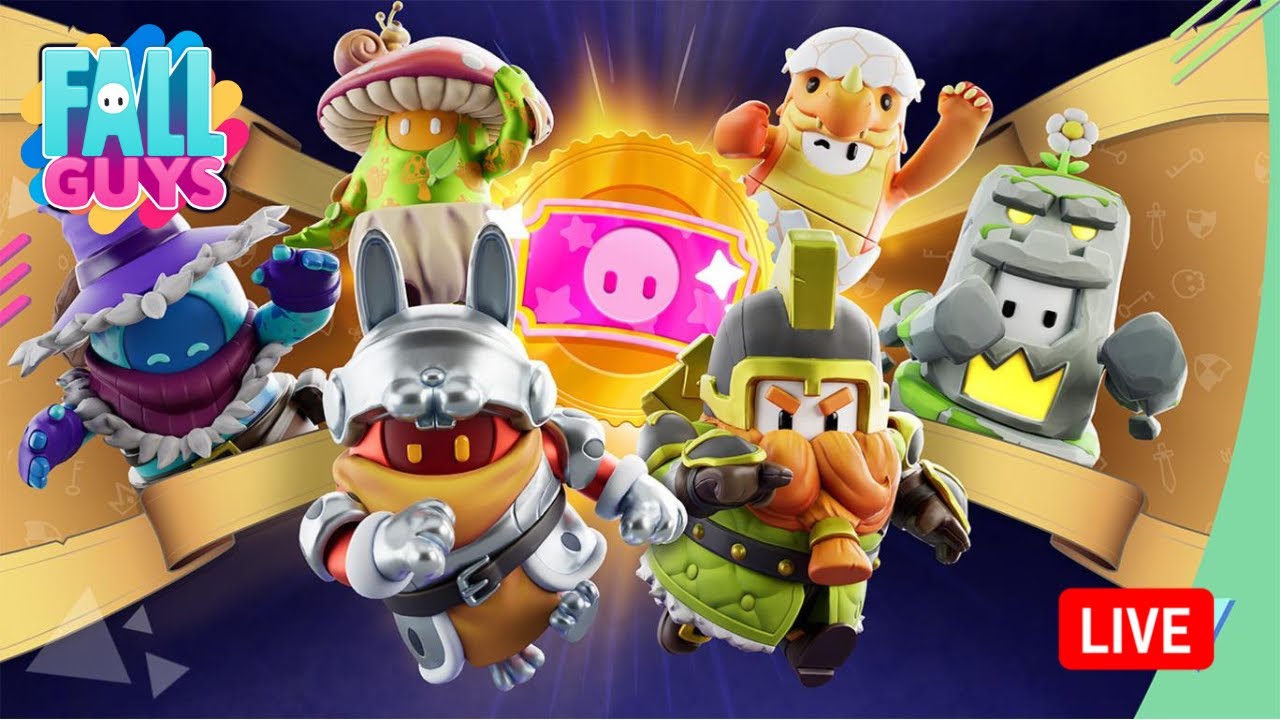 🔴LIVE - Let’s Fall Talk! || Fall Guys || Mlln Streams #153 - YouTube