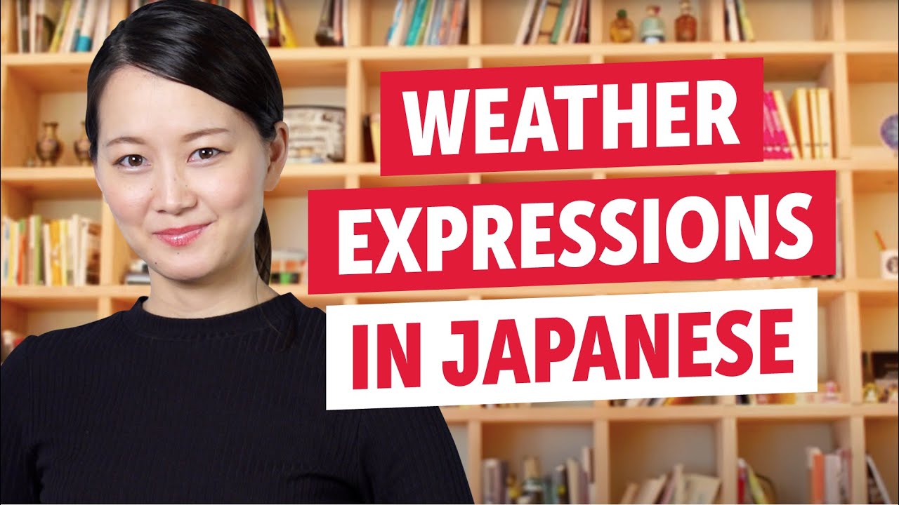 Japanese Essential Phrases: Talking About the Weather - YouTube