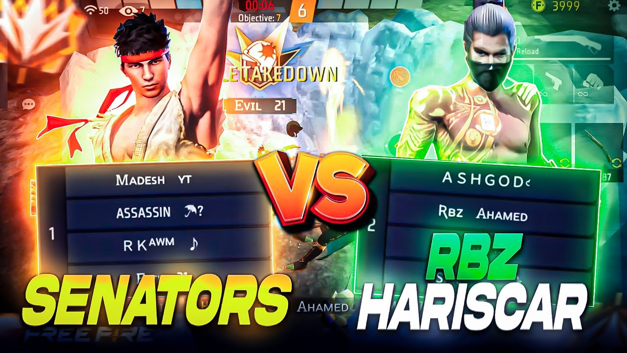 Impossible clutch from EVIL || RBZ HARISCAR vs TEAM SENATORS - YouTube