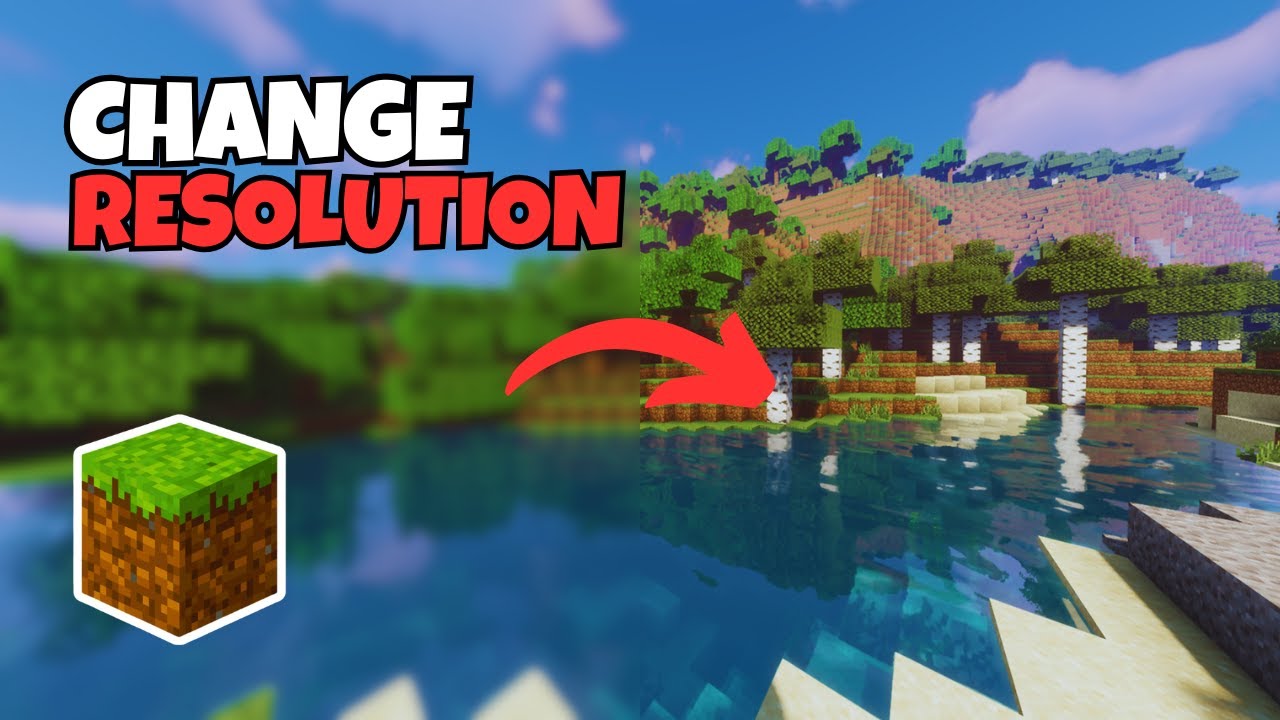 How to Change Minecraft Resolution on PC/Laptop - YouTube