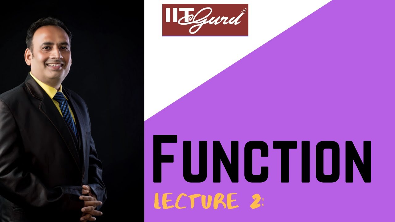 Function Lecture 2. - YouTube