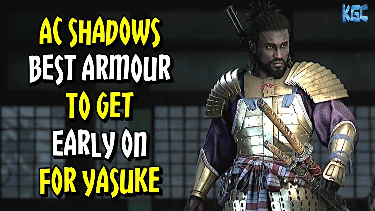 AC Shadows - How to get the best armour for Yasuke early on - YouTube