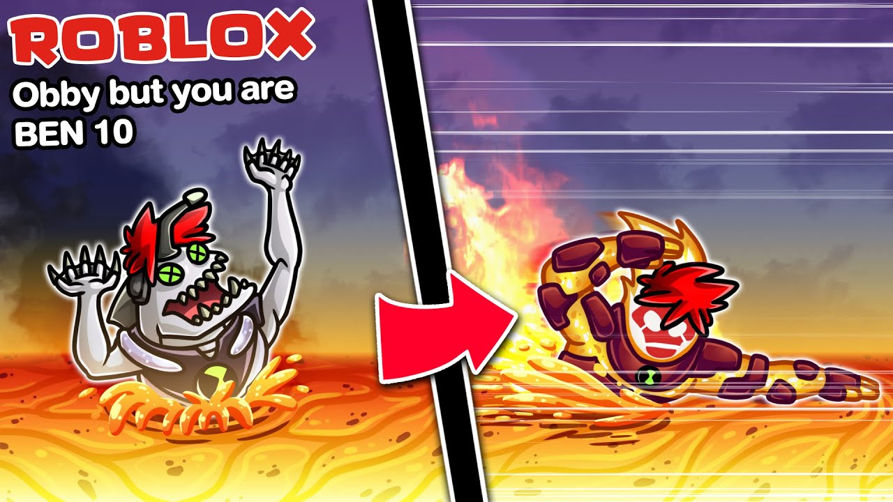 Roblox : Obby but you are BEN 10 👽 ผ่านด่าน OBBY ด้วยความสามารถของ BEN 10 !!! - YouTube