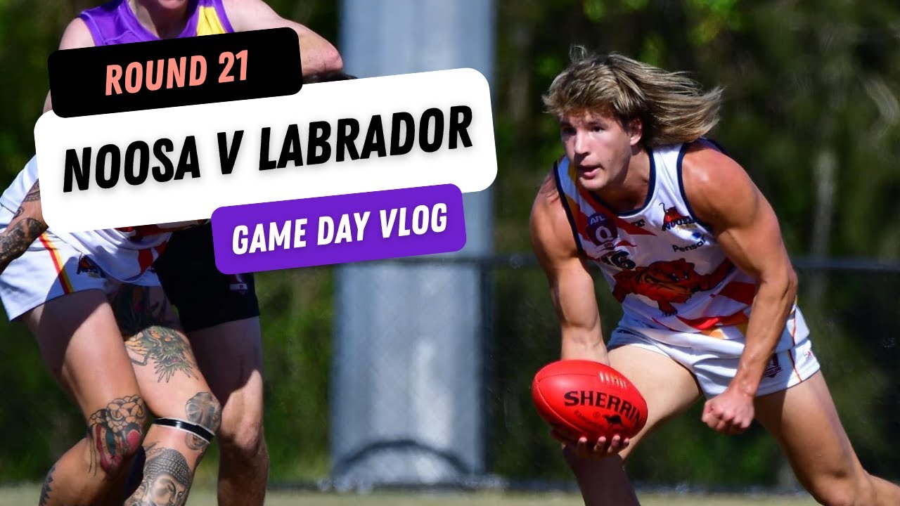 TIGER V TIGER (Game Day Vlog: Round 21 Noosa v Labrador) - YouTube