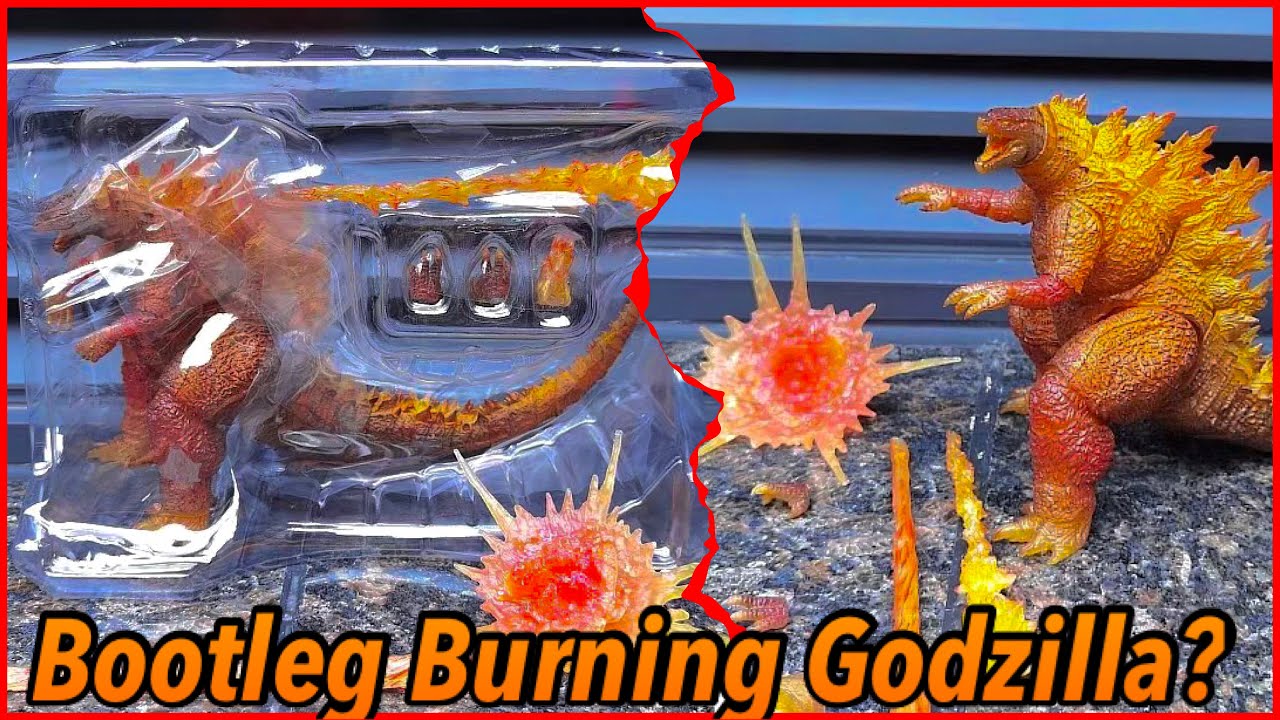 New Bootleg S.H.Monsterarts Burning Godzilla-2019 with new Accessories ...