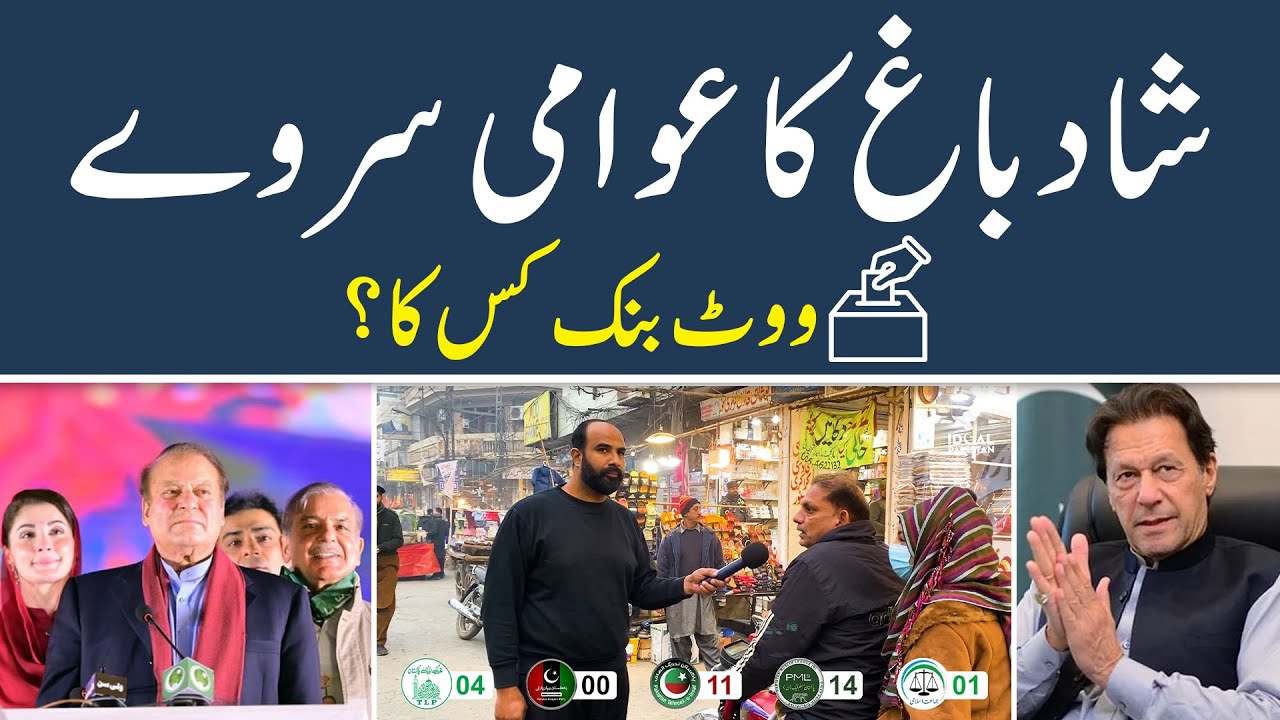 Voices Resonating, Choices Unveiling | Shad Bagh Lahore Election Survey ...