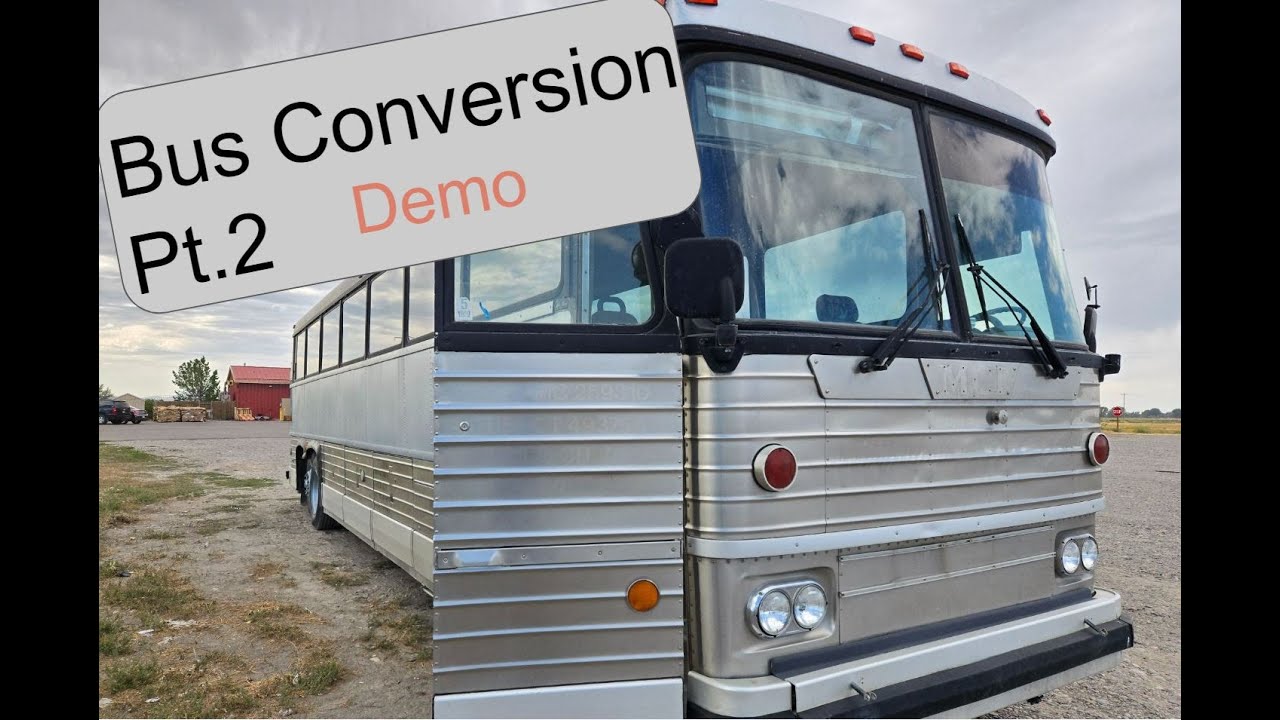 MCI MC9 Bus Conversion Demo! - YouTube