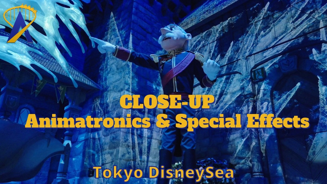 Closer Look at Animatronics and Special Effects on Frozen Ride at Tokyo ...