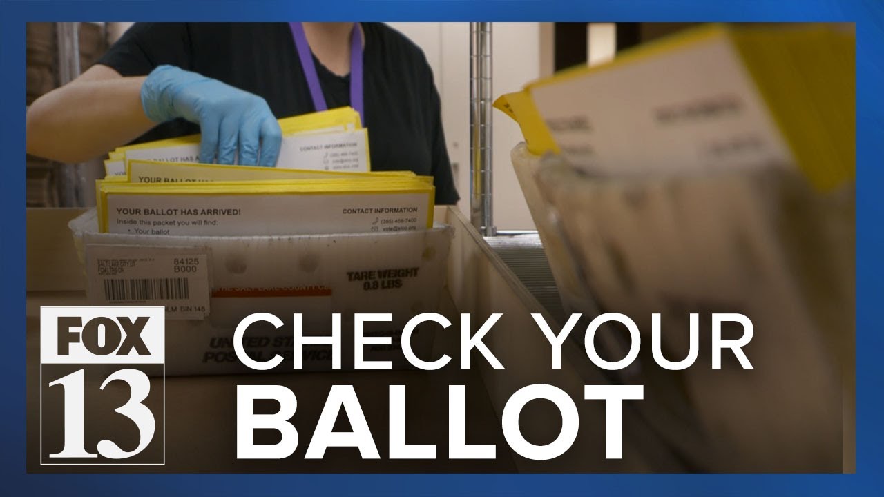 Here's how to track your mail in ballot as it's processed 1 - YouTube