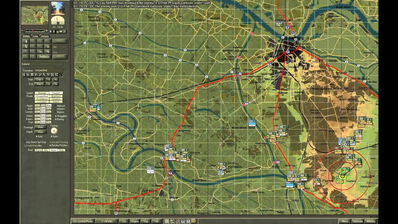 Command Ops Battle Highway to the Reich battle - YouTube