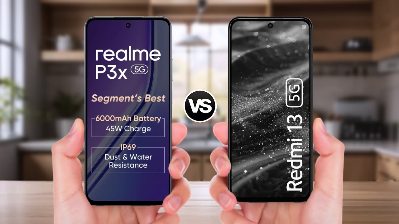 Realme P3x 5G Vs Redmi 13 5G - YouTube