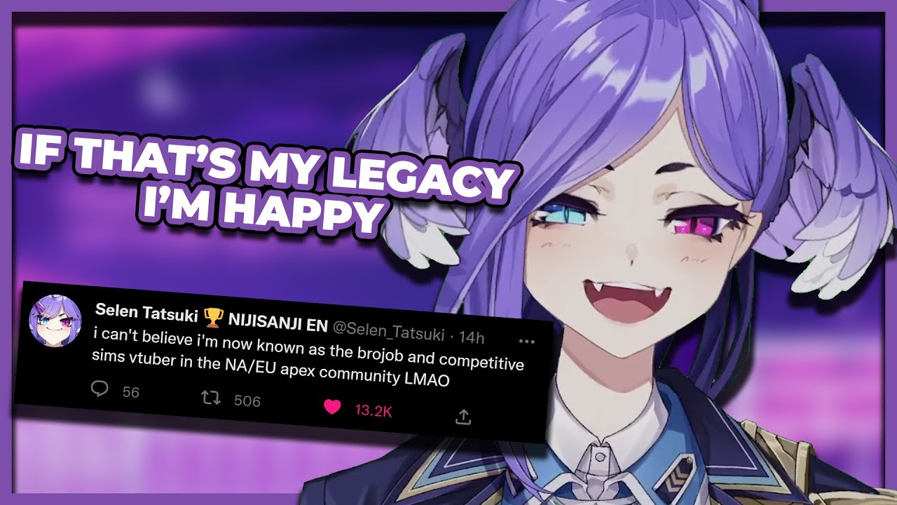 𝗦𝗲𝗹𝗲𝗻 𝗶𝘀 𝗼𝗳𝗳𝗶𝗰𝗶𝗮𝗹𝗹𝘆 𝘁𝗵𝗲 𝗯𝗿𝗼𝗷𝗼𝗯 𝘃𝘁𝘂𝗯𝗲𝗿 [ NIJISANJI | Selen Tatsuki ] - YouTube