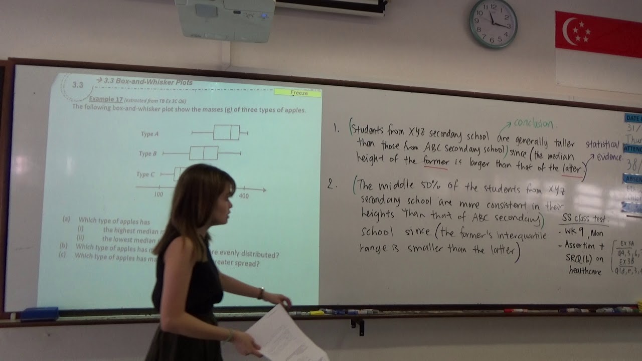 EM Chpt 3 Statistical Data Analysis Lesson 4 Part 1 - YouTube