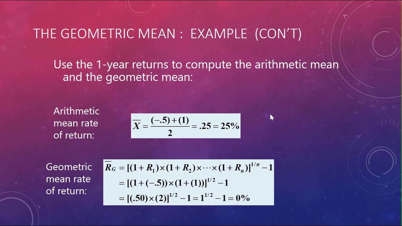 Geometric Mean