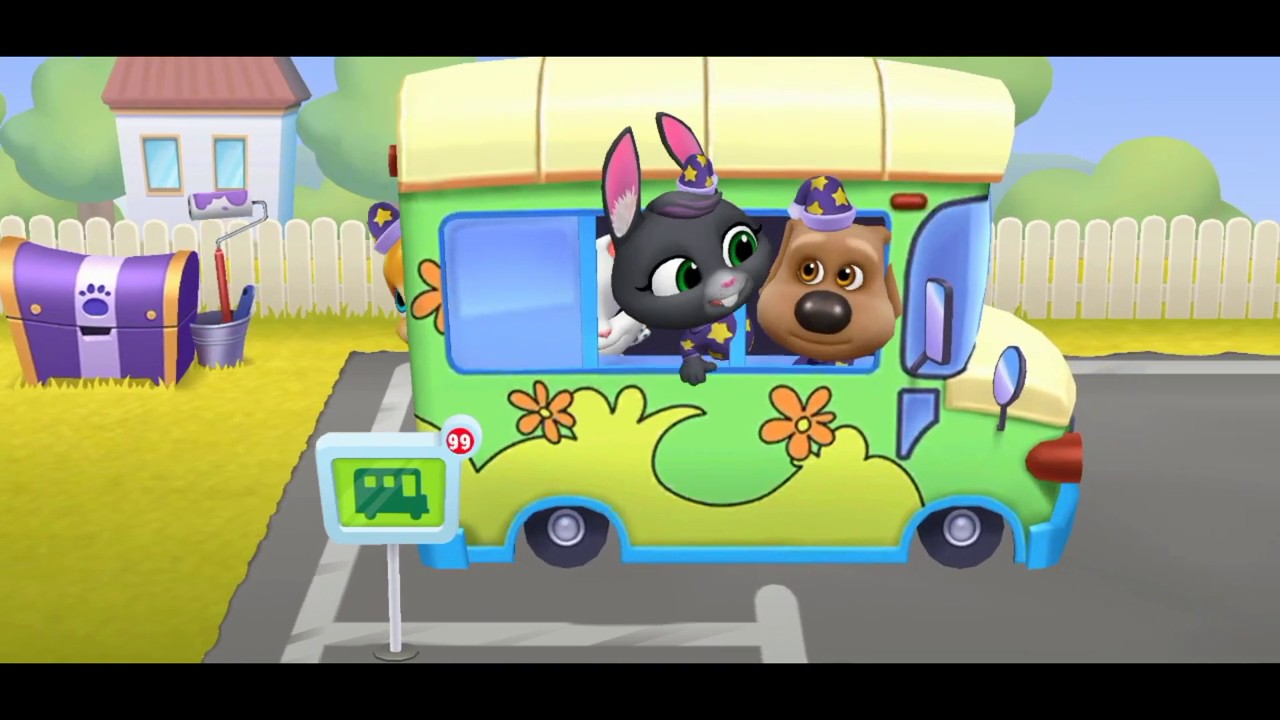 My Talking Tom Friends - Good Morning Friends (by Outfit7) Android/iOS ...