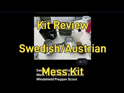 Kit Review: Swedish/ Austrian Army Mess Kit. - YouTube