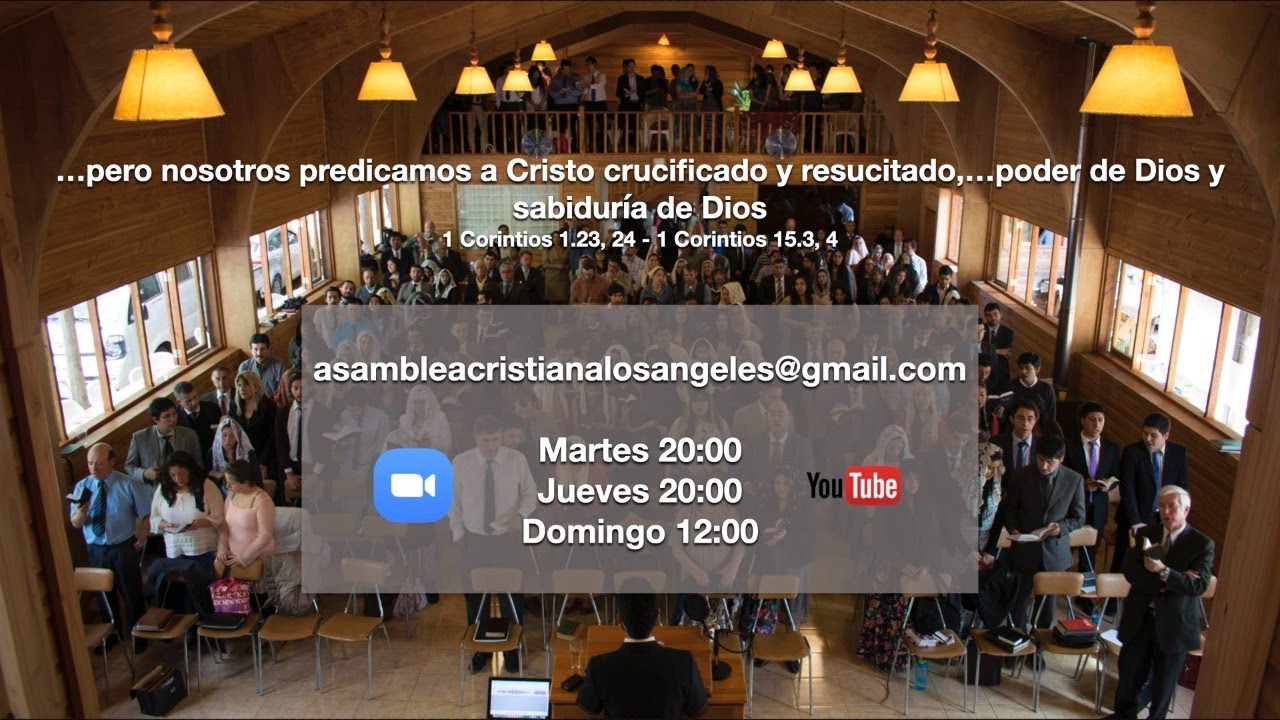 Enseñanza de la Palabra De Dios - 17/11/2020 - Don David Lessen y Don ...
