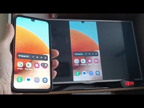 How to connect samsung A32 to Lg smart tv - YouTube