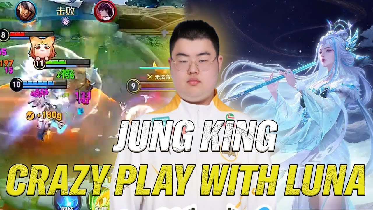 [HONOR OF KINGS] WOLVES PANG DESTROY ENEMY WITH LUNA JUNGLE - YouTube