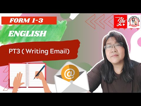 English Form 3 - PT3 ( Writing E-mail) #PT3English #PT3Writing - YouTube