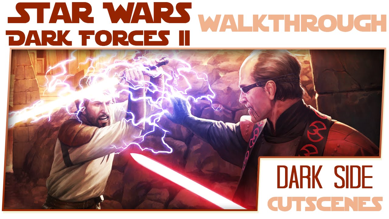 Let's Play Star Wars Dark Forces 2 Extras - Dark Side Cutscenes - YouTube