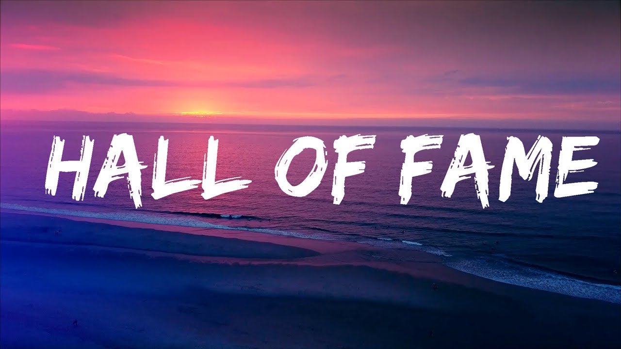 The Script - Hall Of Fame (Lyrics) ft. will.i.am Lyrics Video - YouTube