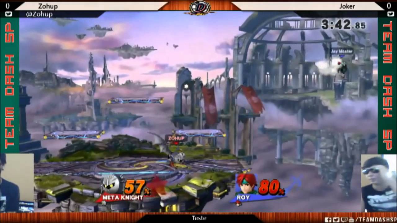 PhD2 SmashU - Zohup (Meta Knight) vs Joker (Roy) - Pools - YouTube