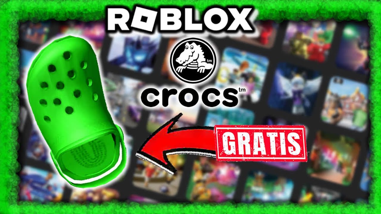 ITEM GRATIS SANDALIA CROCS WORLD ROBLOX NOVIEMBRE 2022 - YouTube