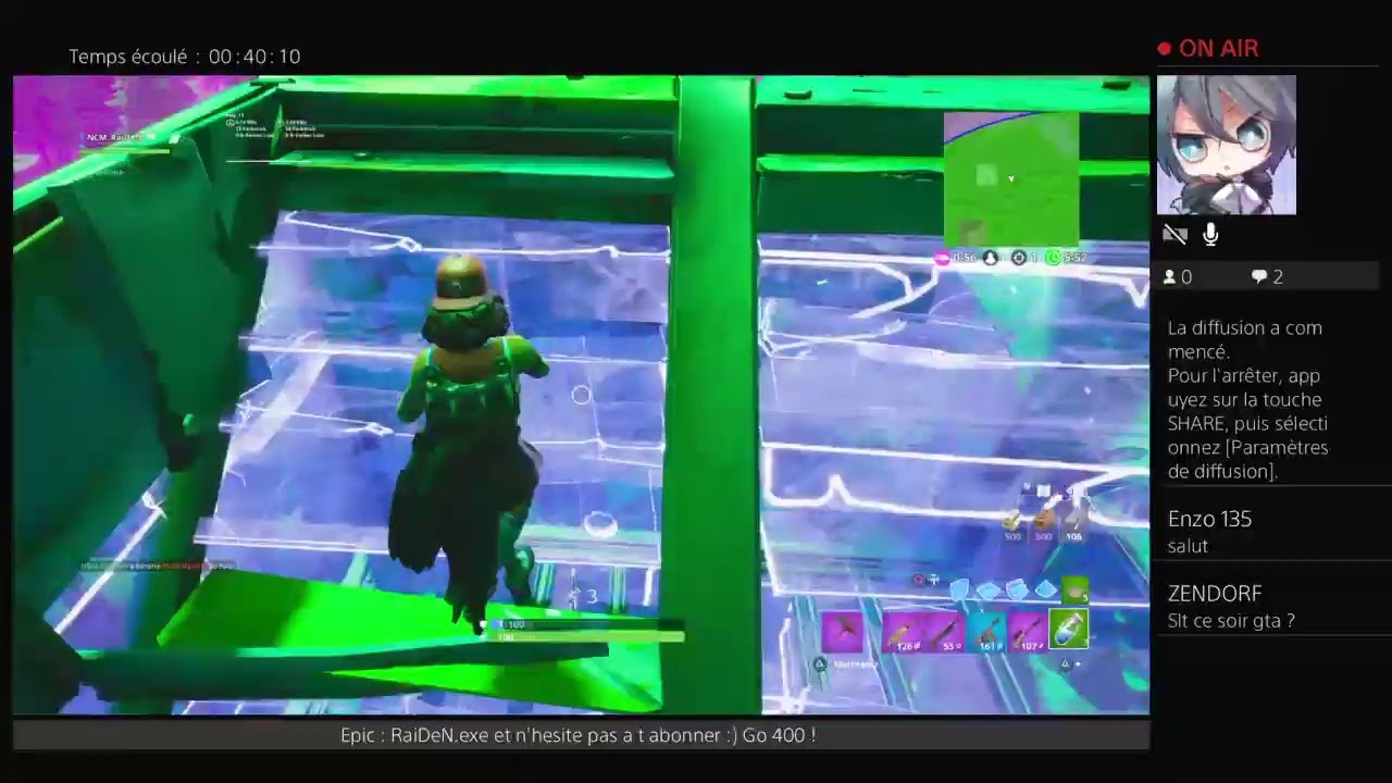 Live Fortnite End Zone !!! - YouTube