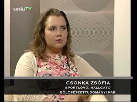 Büszkeségeink az Olimpián: Csonka Zsófia sportlövő - YouTube